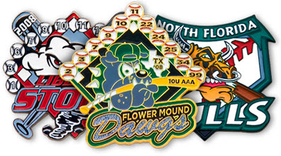 Custom Baseball Trading Pins - 24 Hour Lapel Pins | Pins Overnight